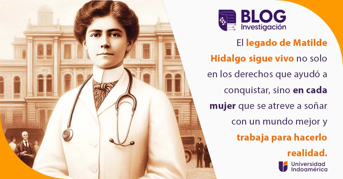 Matilde Hidalgo: pionera de la medicina y luchadora por los derechos de las mujeres. - Blog ...